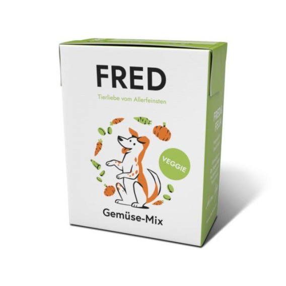 FRED Vegetable Mix - Mus Warzywny dla Psów - 390g | sklep psiedobre.pl